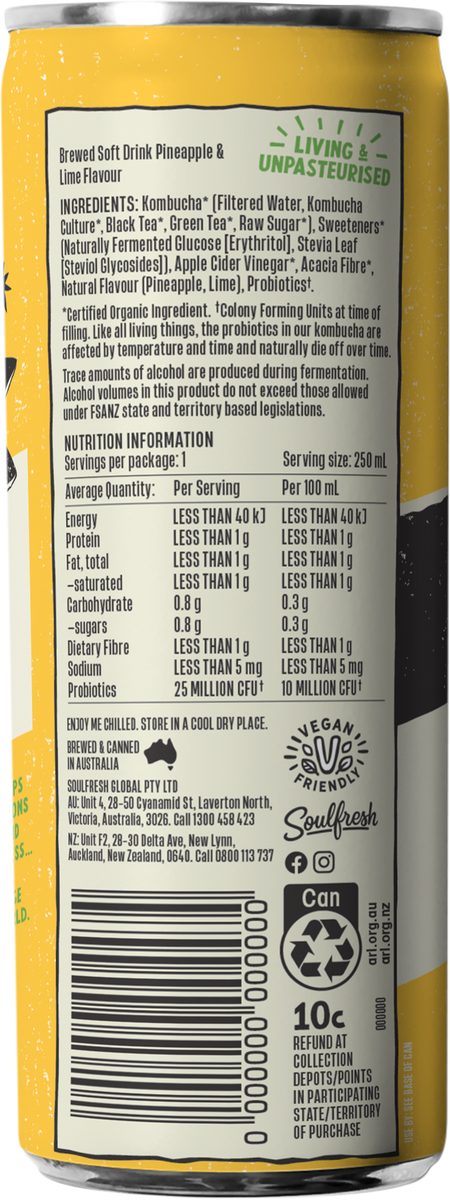 Pineapple & Lime 250ml – lobros