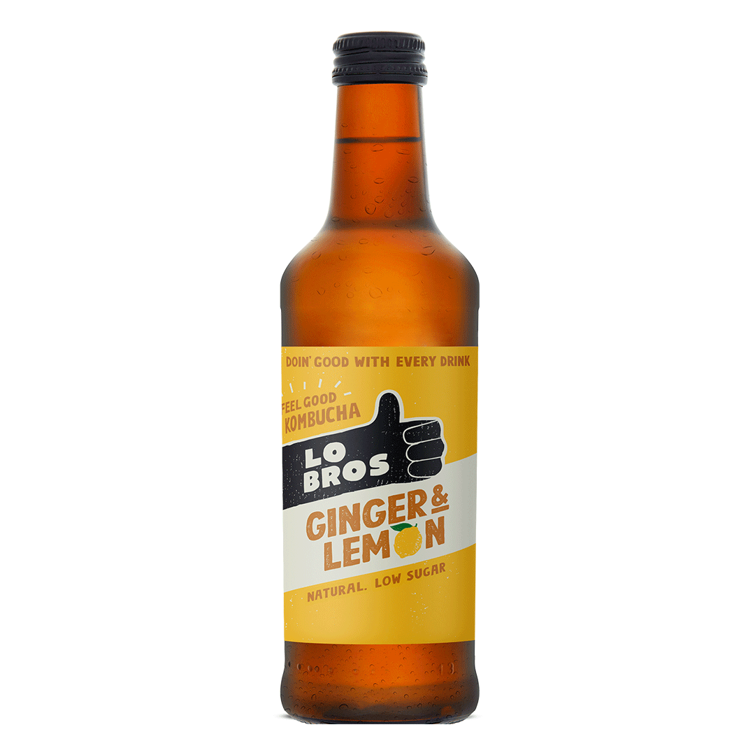 Ginger & Lemon 330ml – lobros
