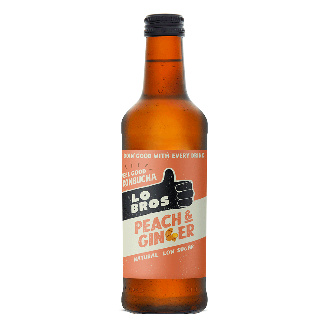 Peach & Ginger - 330ml – lobros