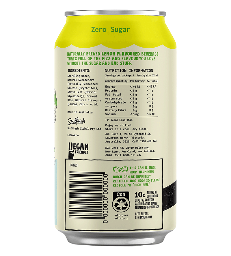 Lemon 375ml – lobros